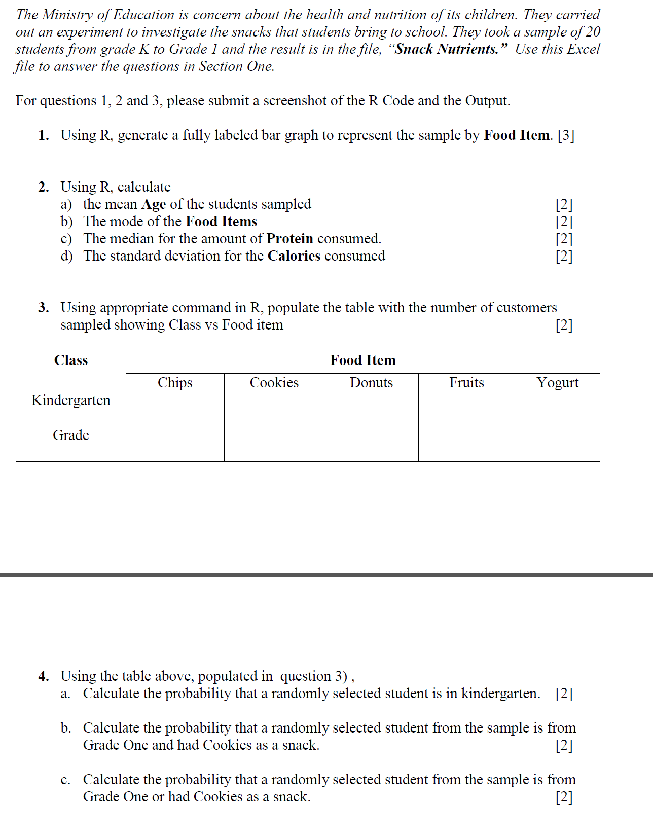 Solved For questions 1,2 ﻿and 3, ﻿please submit a screenshot | Chegg.com