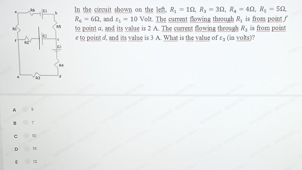 Solved In the circuit shown on the left, | Chegg.com