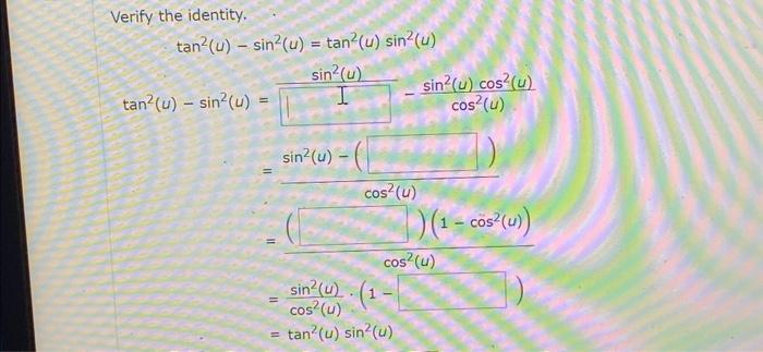 Solved Verify the identity. | Chegg.com