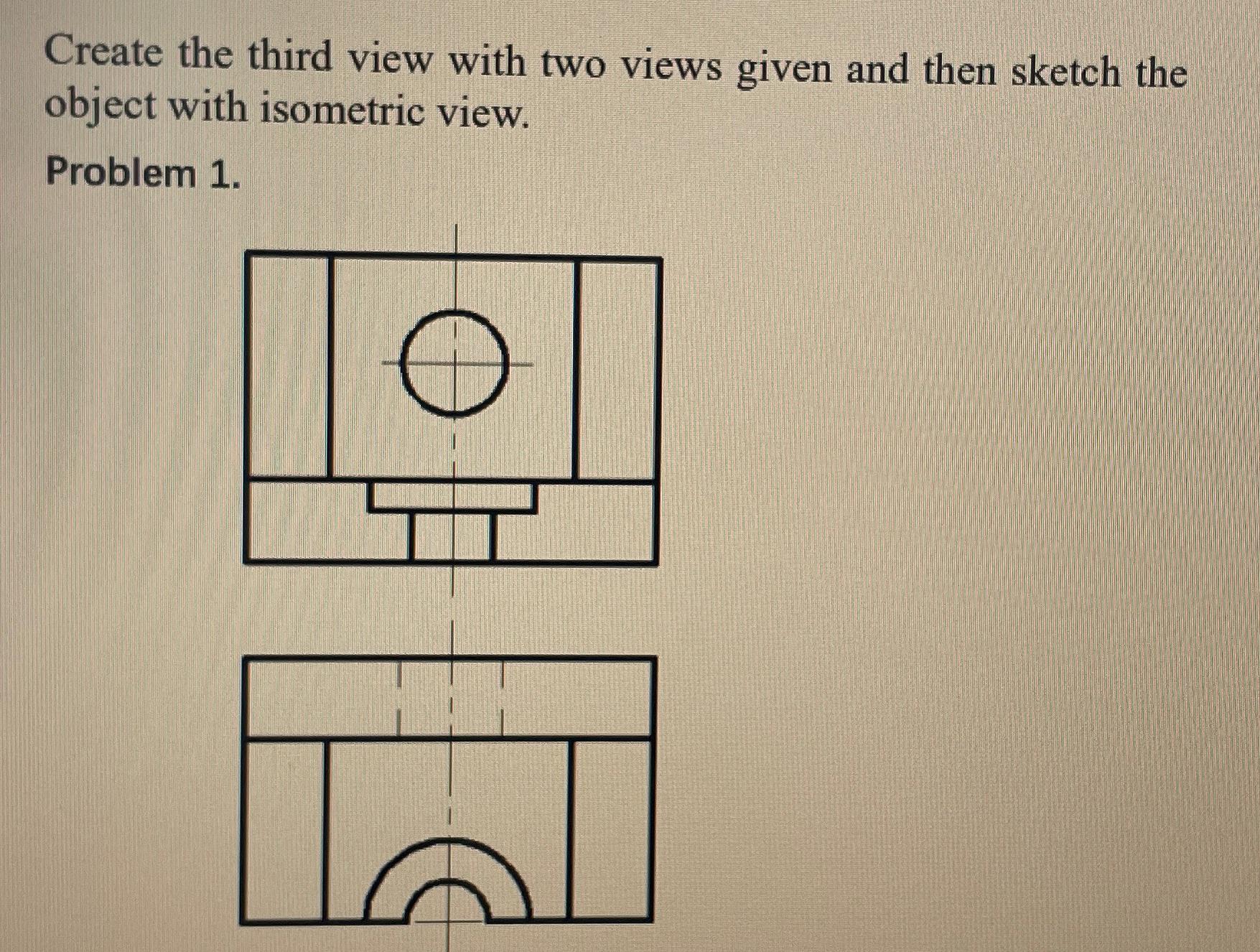 Solved Create the third view with two views given and then | Chegg.com