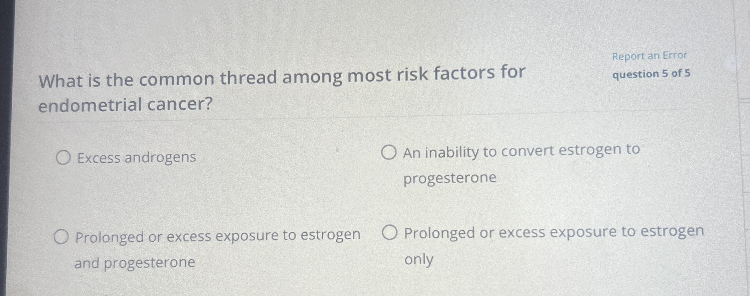 Solved What is the common thread among most risk factors | Chegg.com