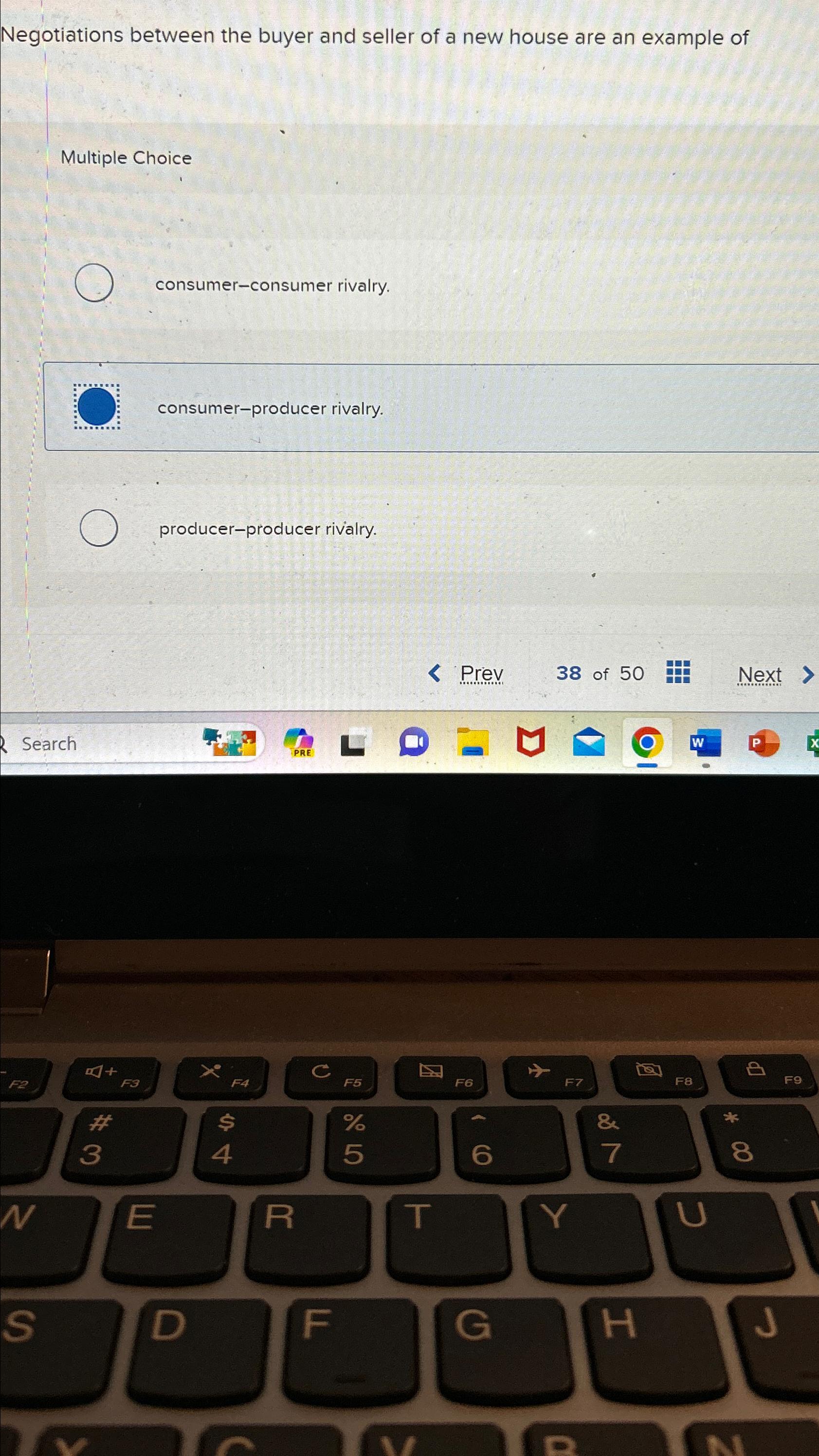 Solved Negotiations between the buyer and seller of a new | Chegg.com