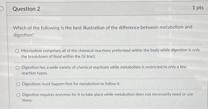 Solved Question 2 1 pts Which of the following is the best | Chegg.com Solved Question 2 1 pts Which of the following is the best | Chegg.com