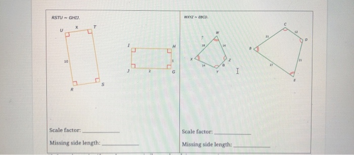 Solved #1: can identify corresponding parts on similar | Chegg.com