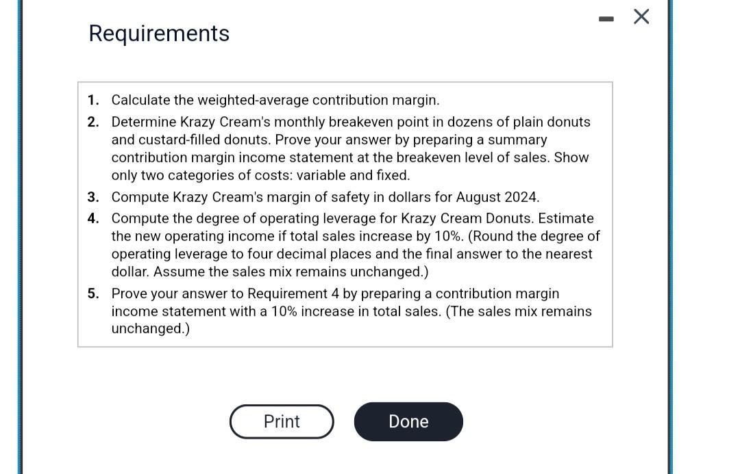 Solved Requirement 1. Calculate the weighted-average | Chegg.com
