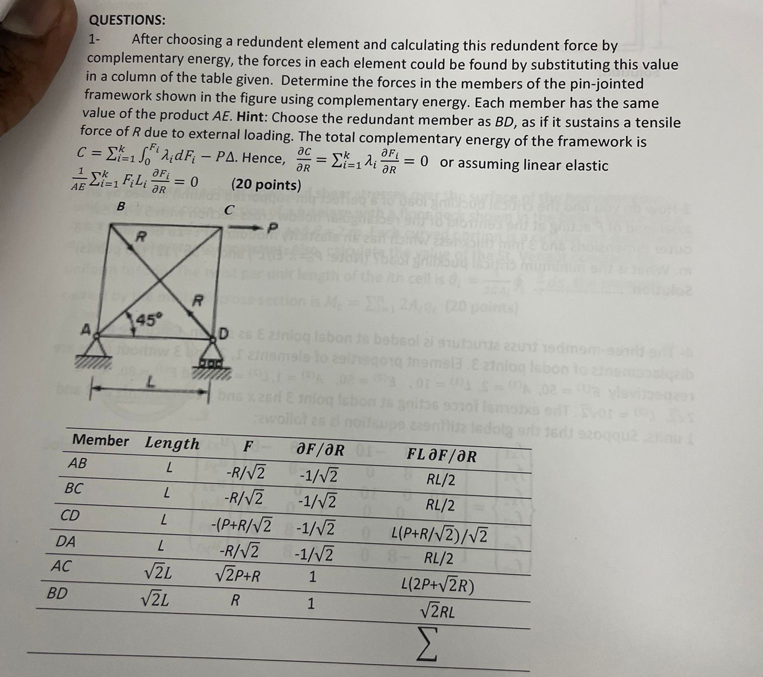QUESTIONS:1- ﻿After choosing a redundent element and | Chegg.com
