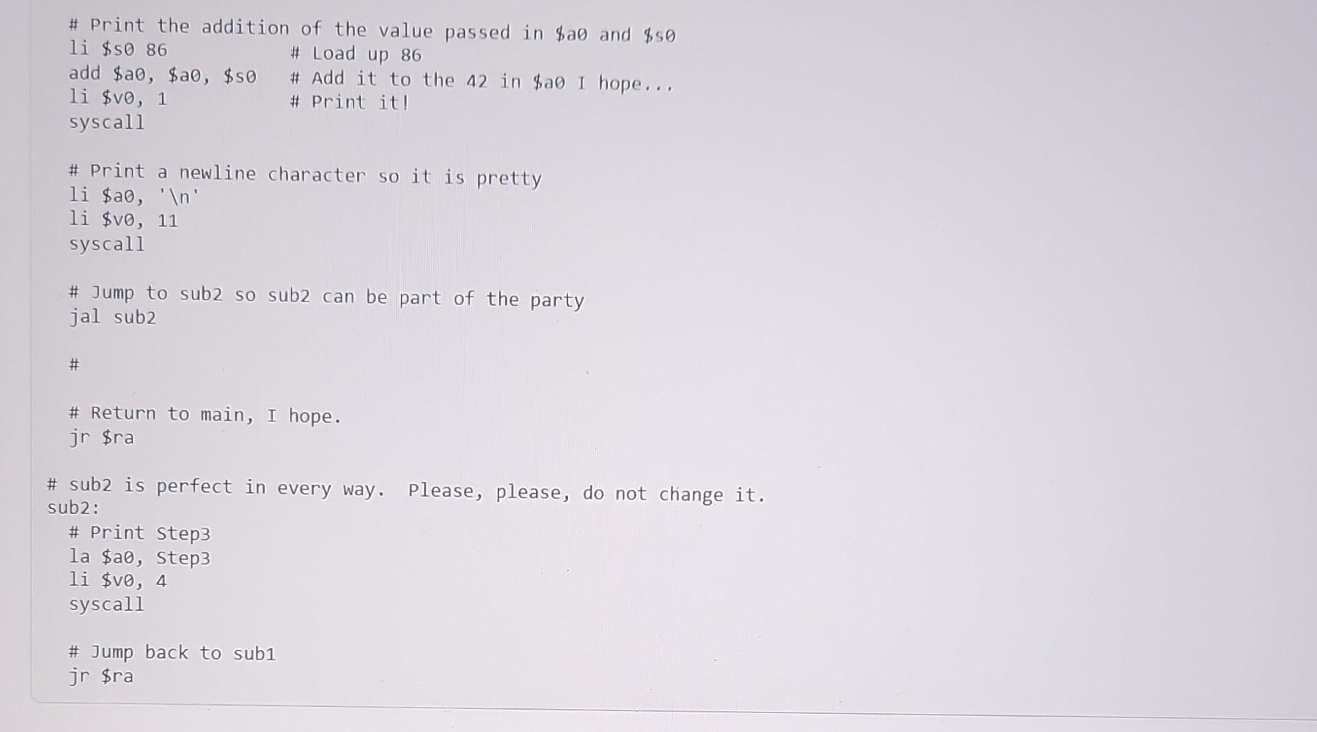 Solved \# The following program has MAJOR, MAJOR problems in | Chegg.com