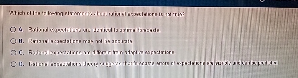 Solved Which of the following statements about rational | Chegg.com