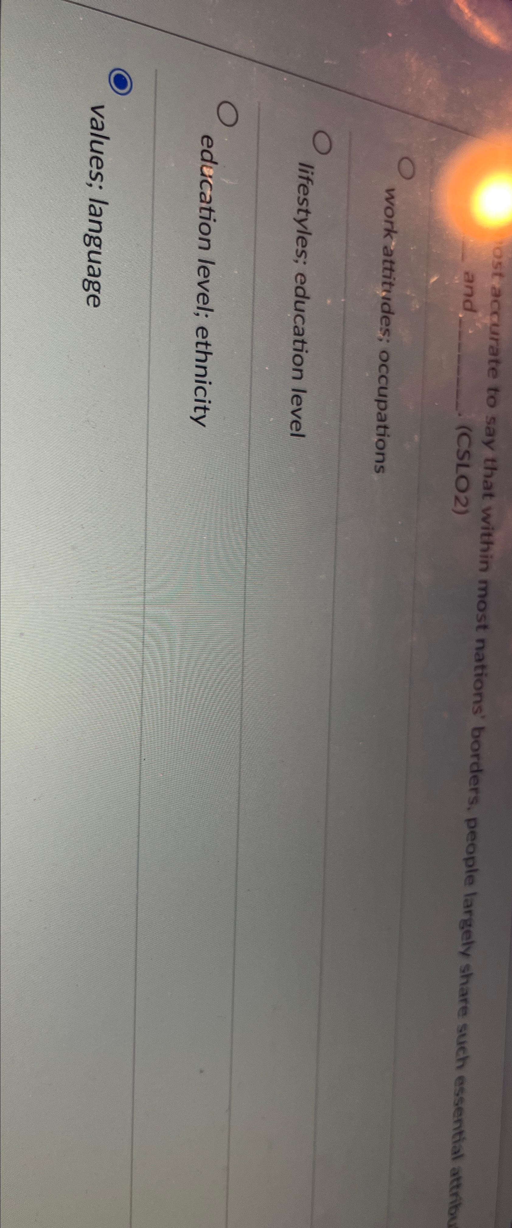 Solved Ist accurate to say that within most nations' | Chegg.com