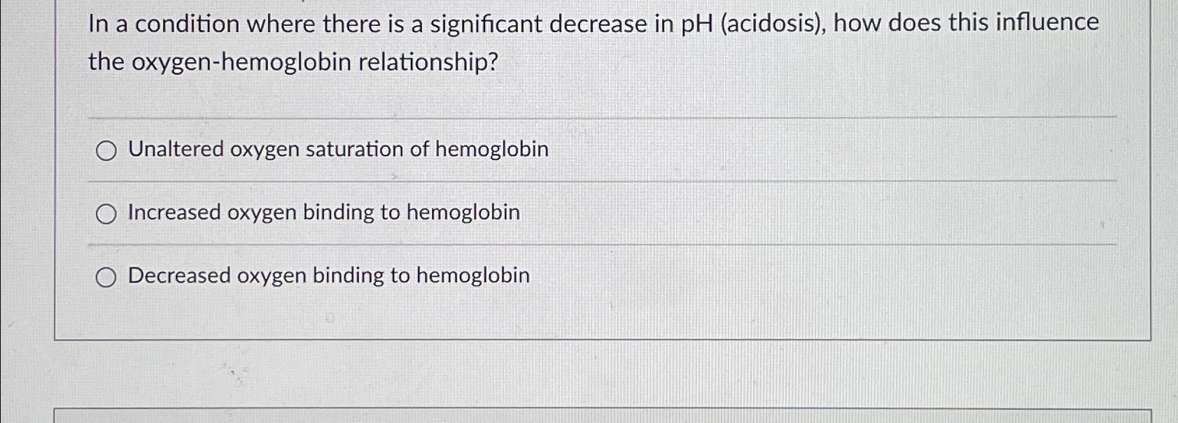 Solved In a condition where there is a significant decrease | Chegg.com