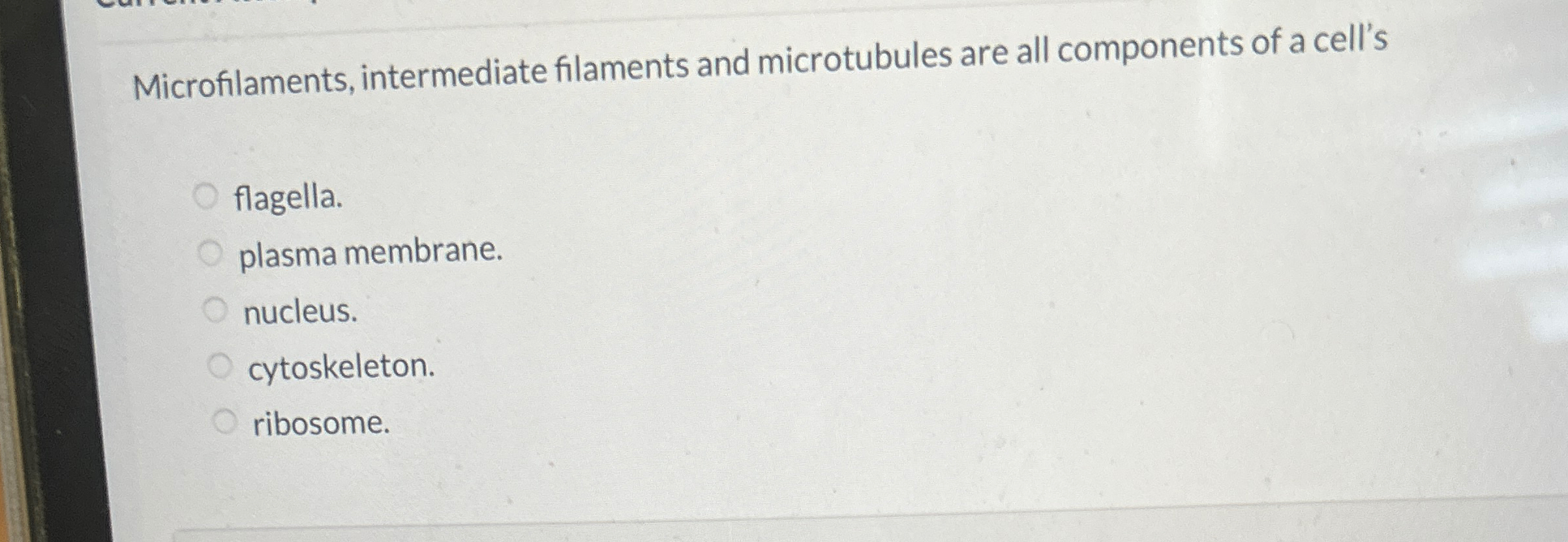 Solved Microfilaments, intermediate filaments and | Chegg.com