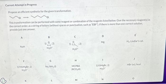 Solved Propose an efficient synthesis for the given | Chegg.com