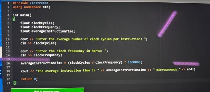 Solved can someone help me change this code from cout | Chegg.com