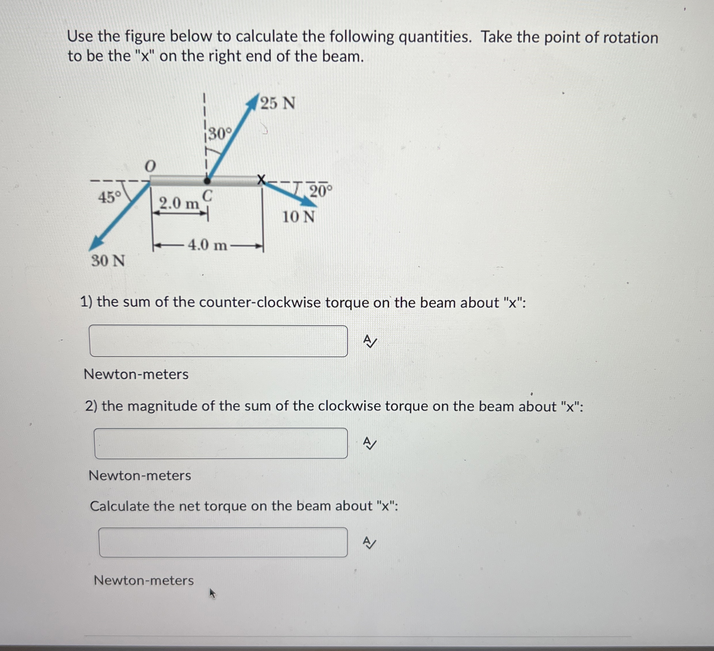 Solved Use the figure below to calculate the following | Chegg.com