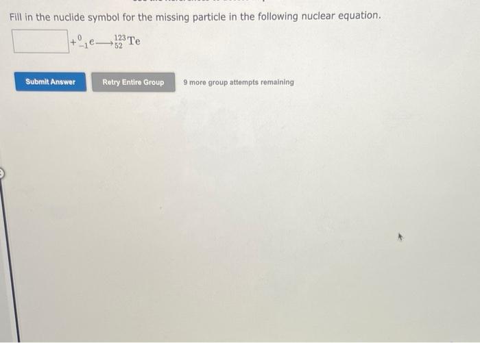 Solved When the nuclide thallium-201 decays by electron | Chegg.com