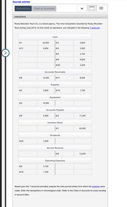 Solved need help plz with accounting creating journals for | Chegg.com