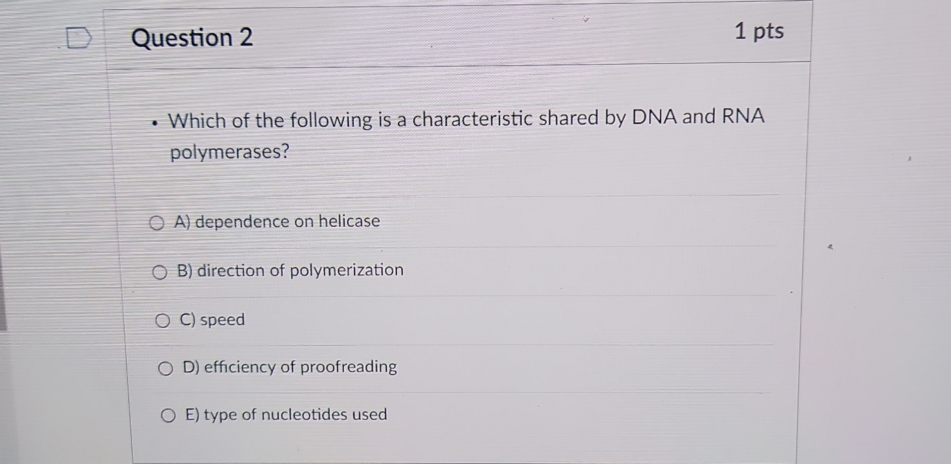 Solved Question 21 ﻿ptsWhich of the following is a | Chegg.com