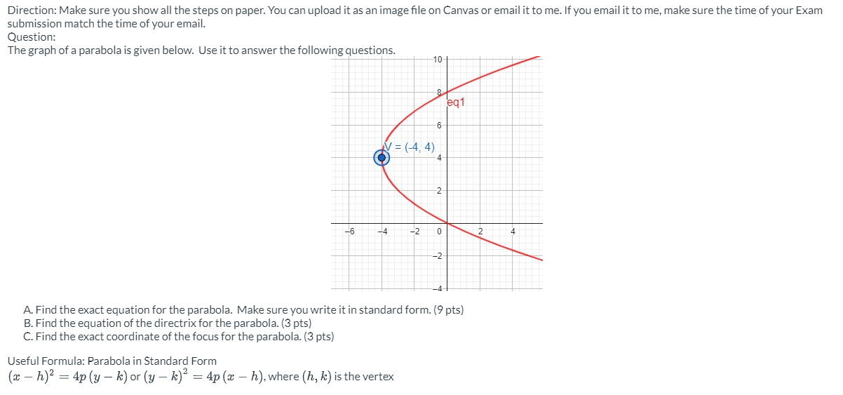 Solved Direction: Make sure you show all the steps on paper. | Chegg.com