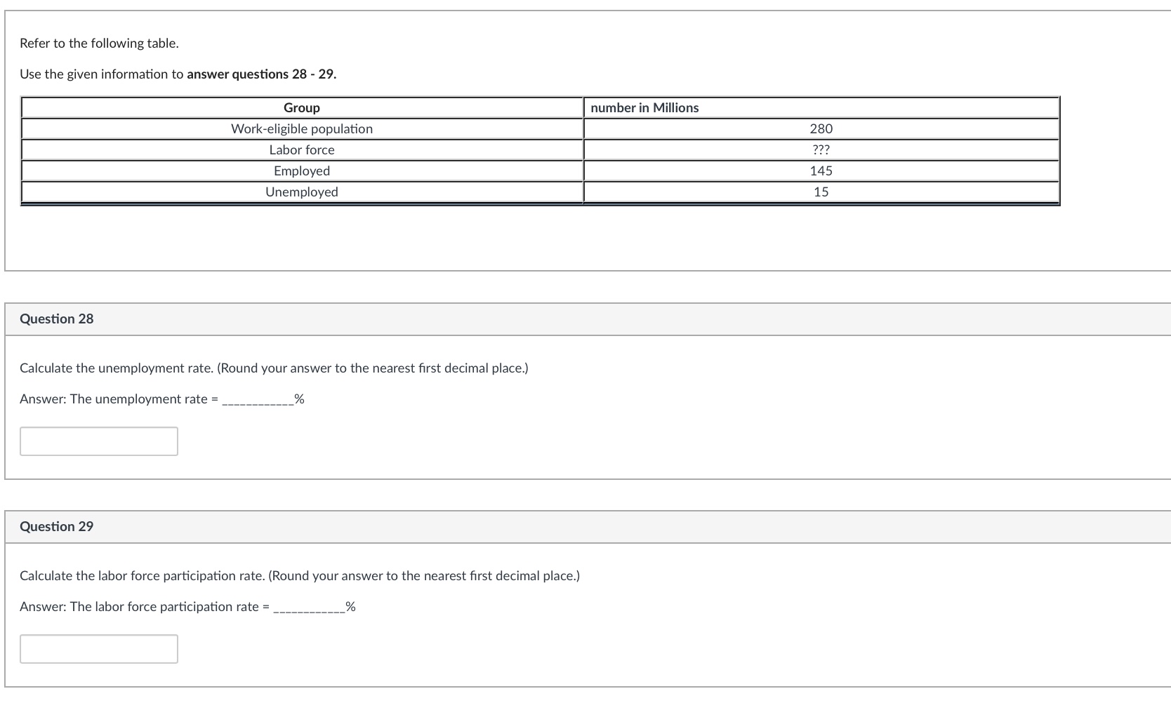 Solved Refer to the following table.Use the given | Chegg.com