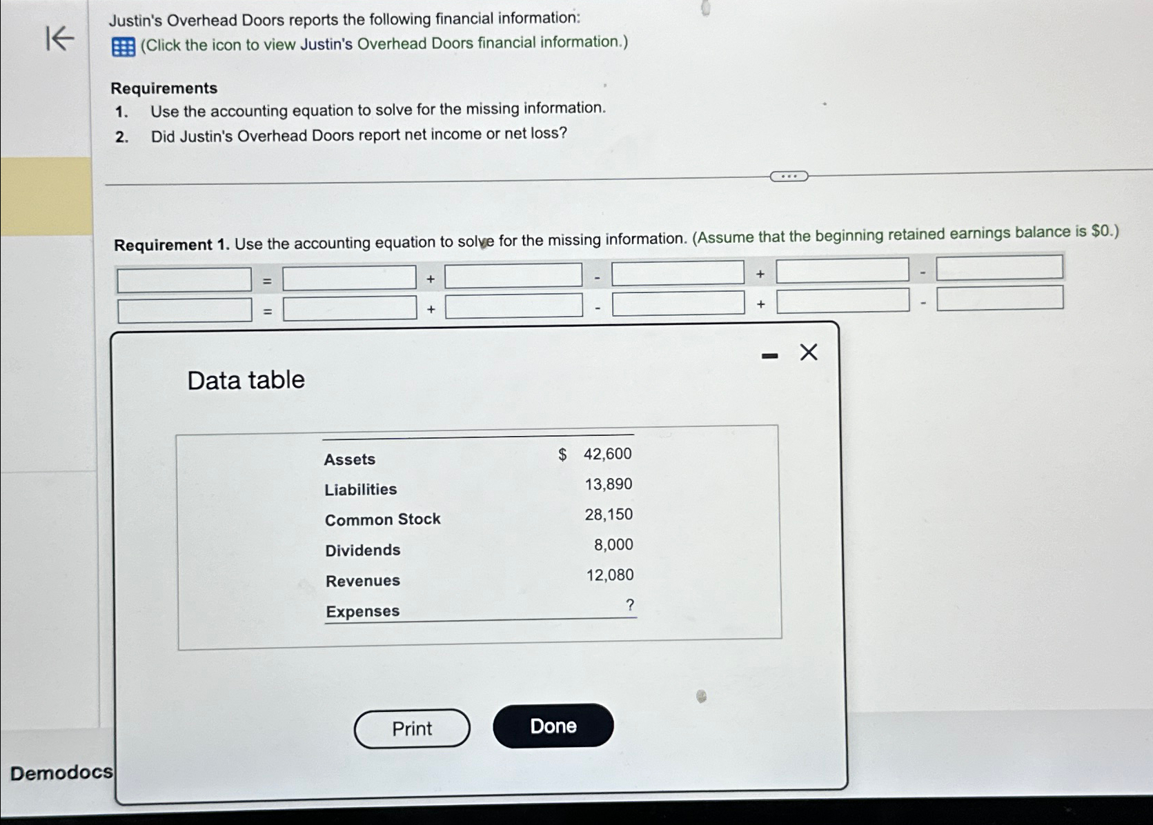 Solved Fill out the following question. | Chegg.com