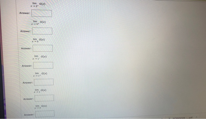 Solved Exercise Set 2.1 For Exercises 1-10, use the graph of | Chegg.com