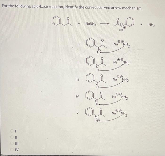 Solved For the following acid-base reaction, identify the | Chegg.com