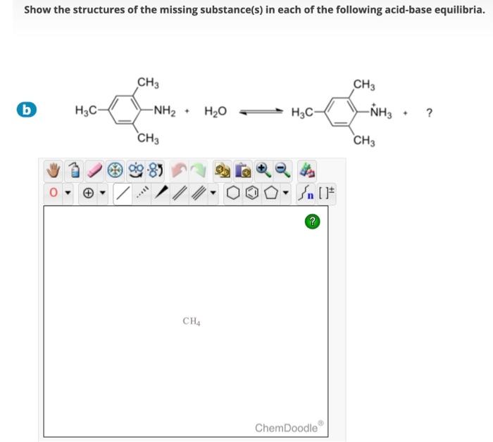 Solved Show the structures of the missing substance(s) in | Chegg.com