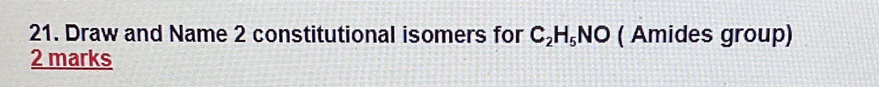 Solved by an EXPERT Draw and Name 2 ﻿constitutional isomers for | Chegg.com