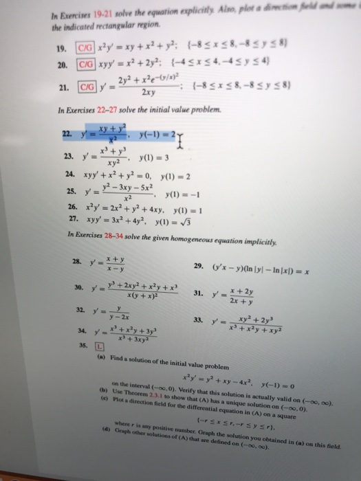 Solved In Exercises 7-11 solve the initial value problem. 7. | Chegg.com