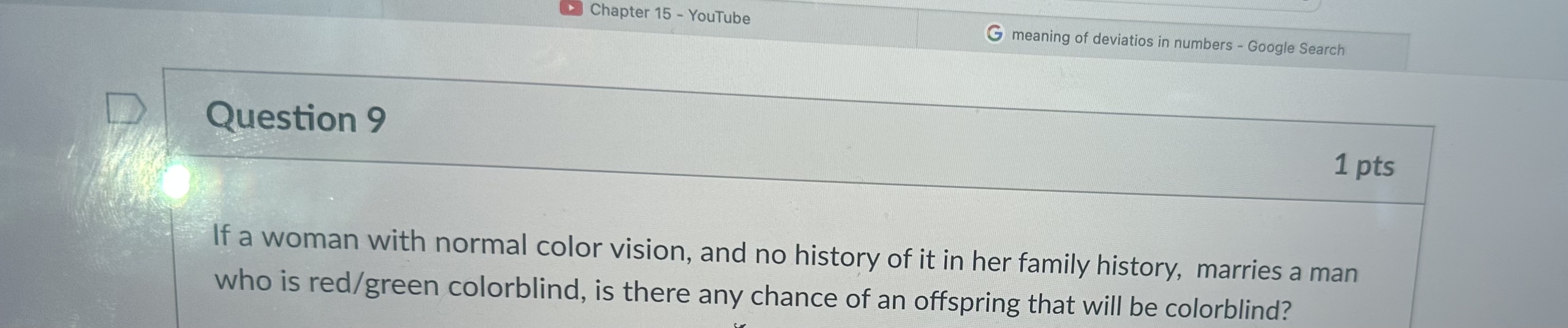 Solved Chapter 15 - ﻿YouTubemeaning of deviatios in numbers | Chegg.com