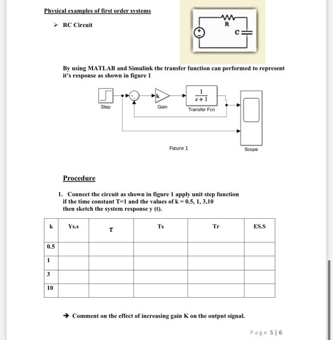 Solved Automation And Automatic Control Laboratory | Chegg.com