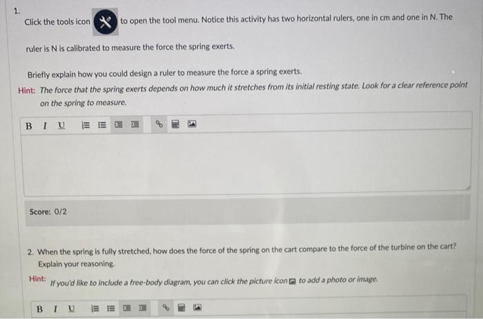 [Solved]: ( 1 . ) Click the tools icon to open the tool m