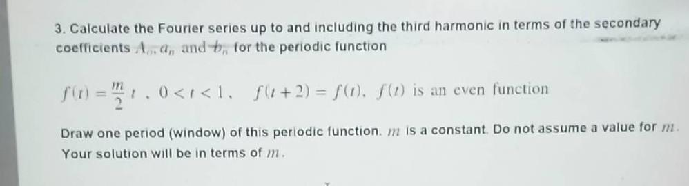 Solved 1. The diagram shows the main window (period) of a | Chegg.com