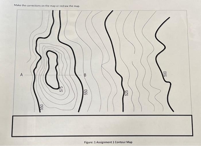 Solved A team of surveyors has drawn a contour map ( 5′ | Chegg.com