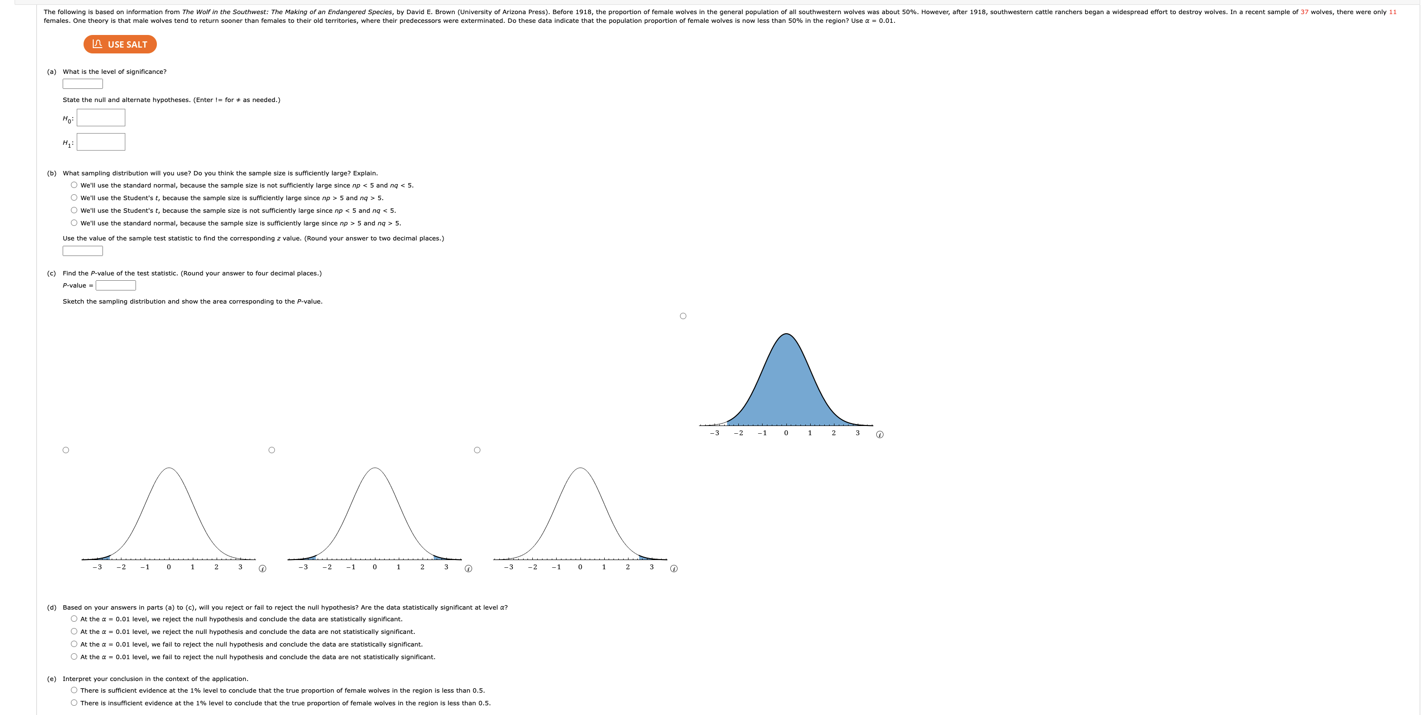 Solved (a) ﻿What is the level of significance?State the null | Chegg.com