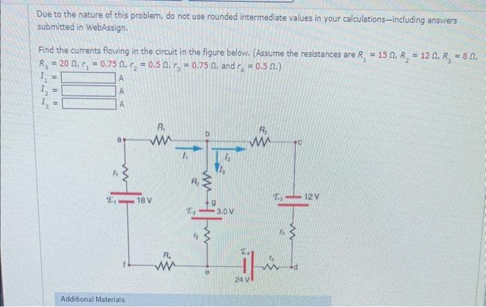 Solved Due to the nature of this problem, do not use rounded | Chegg.com