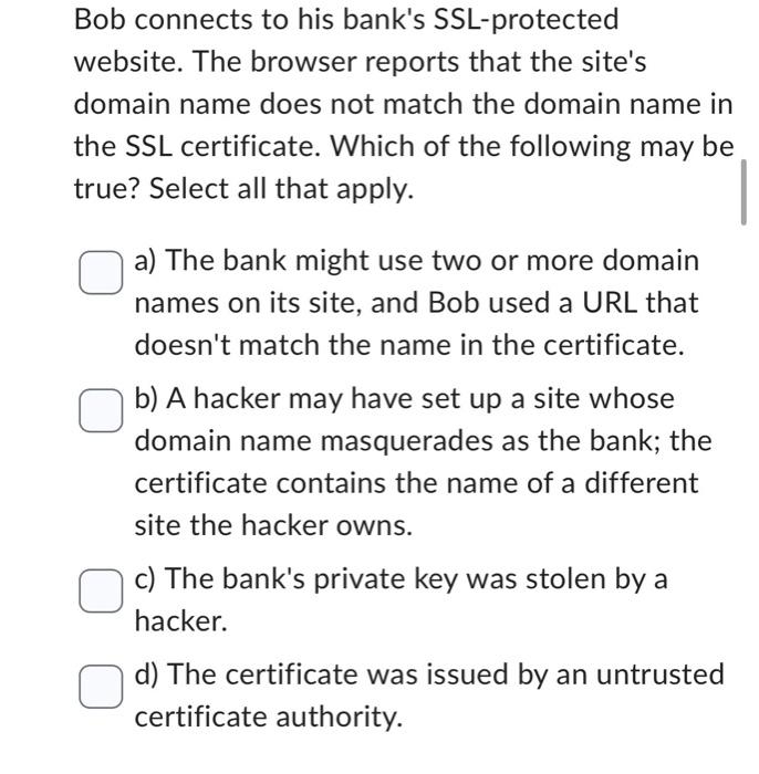 Solved Identify and briefly explain the four major security | Chegg.com
