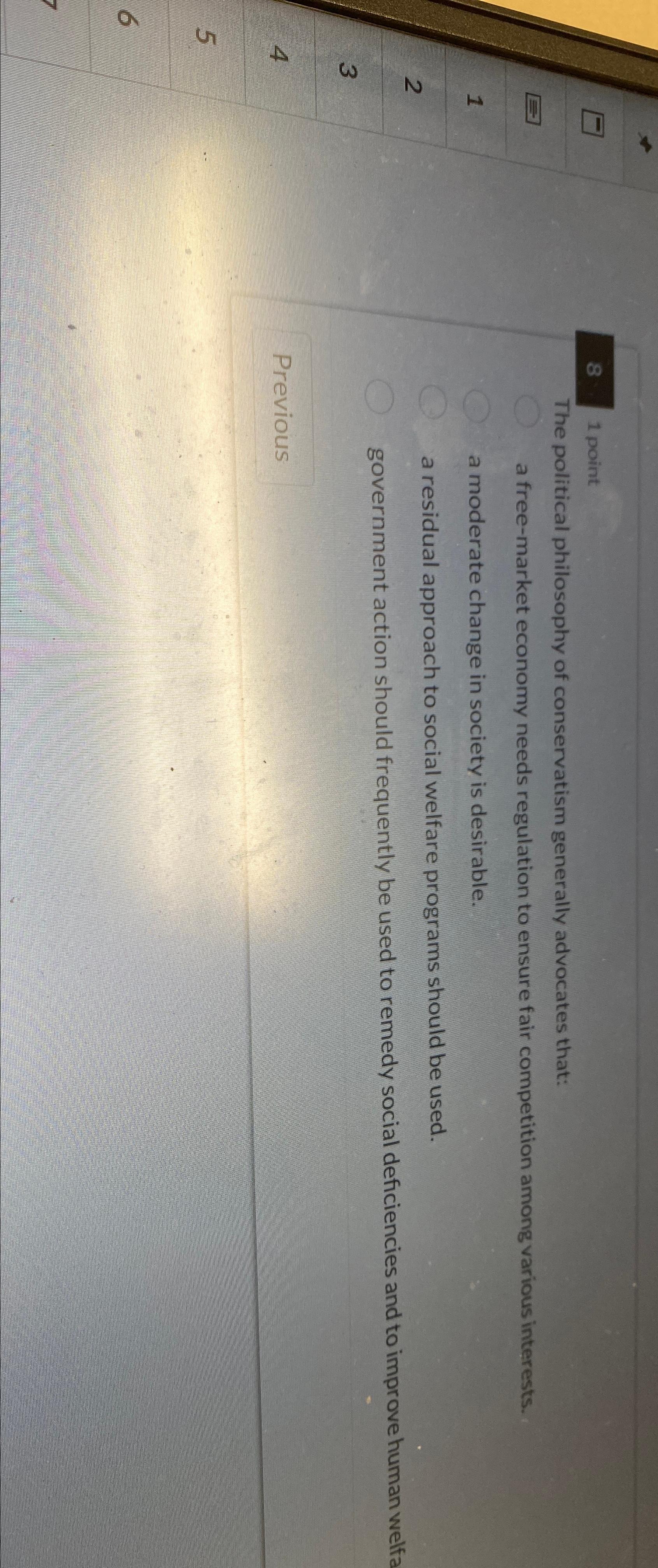 Solved 81 ﻿pointThe political philosophy of conservatism | Chegg.com