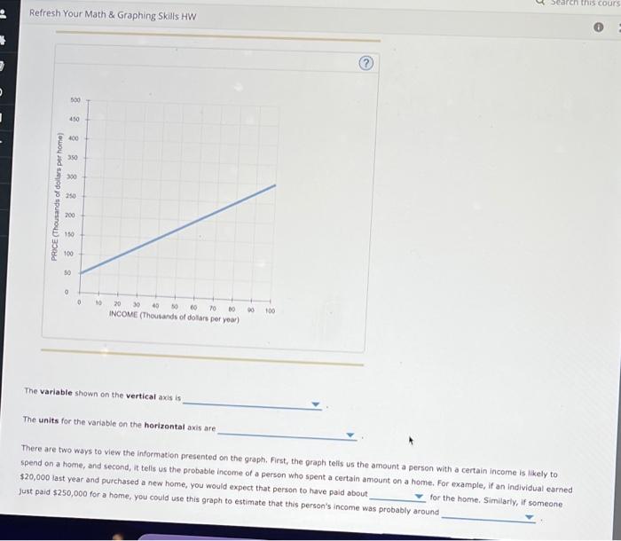 Solved en this coun Refresh Your Math & Graphing Skills HW | Chegg.com