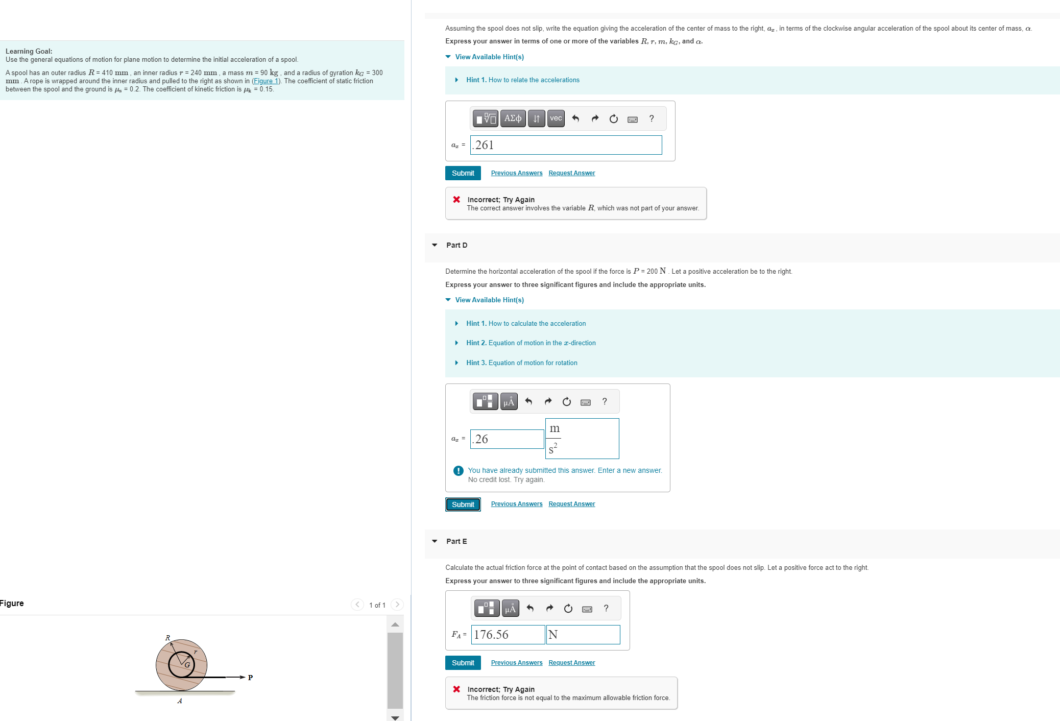 Solved LOOK AT THE HINTS IN THE PROVIDED IMAGE.PLEASE DON'T | Chegg.com