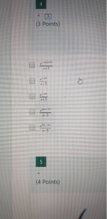 Solved (3 Points) (3 Points) E O O O IT SIM O Сл (4 | Chegg.com