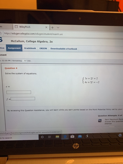Solved WileyPLUS 3 | Chegg.com