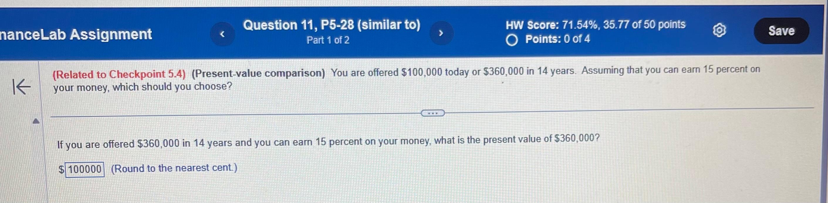 Solved nanceLab AssignmentQuestion 11, ﻿P5-28 (similar to)HW | Chegg.com