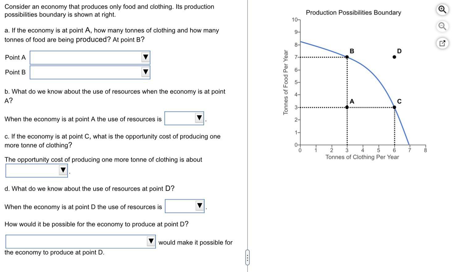 Solved Consider an economy that produces only food and | Chegg.com