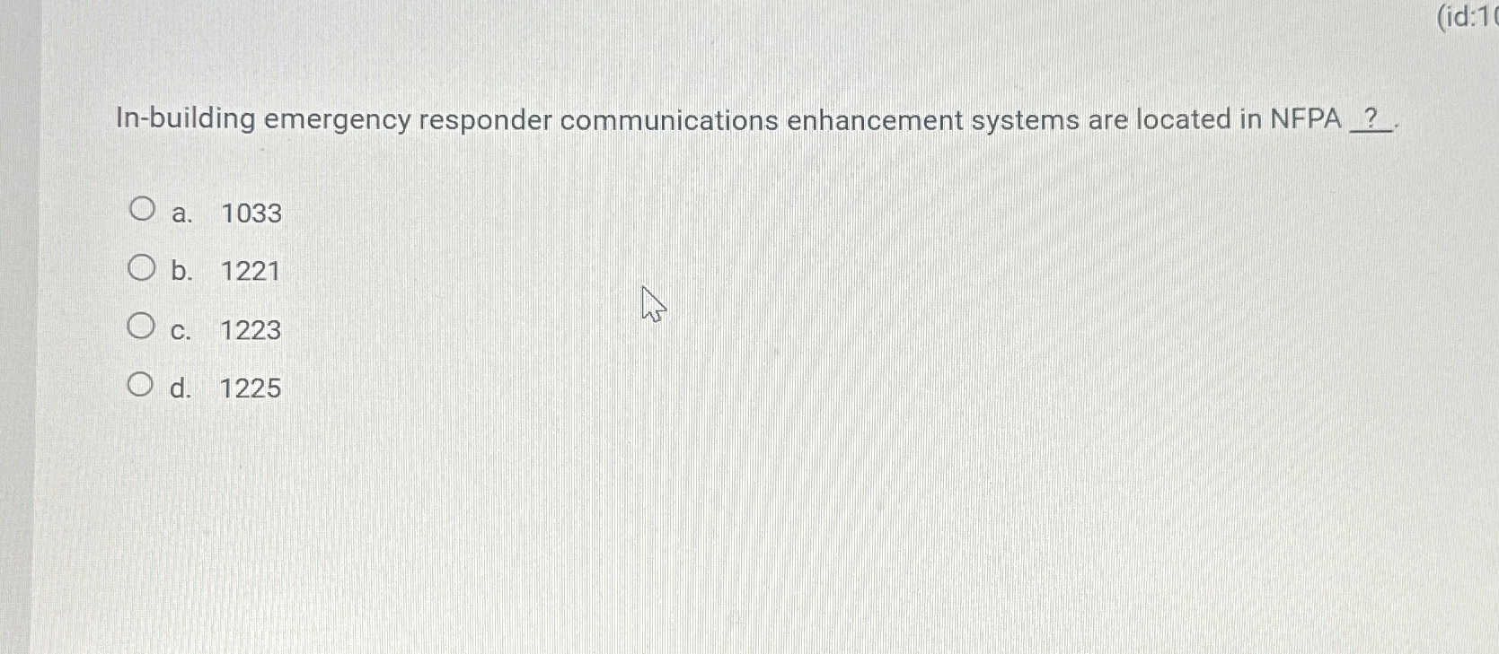 [Solved]: In-building emergency responder communications enh