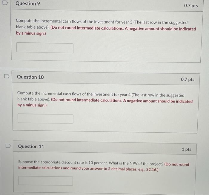 Solved Use the following information for the next 10 | Chegg.com