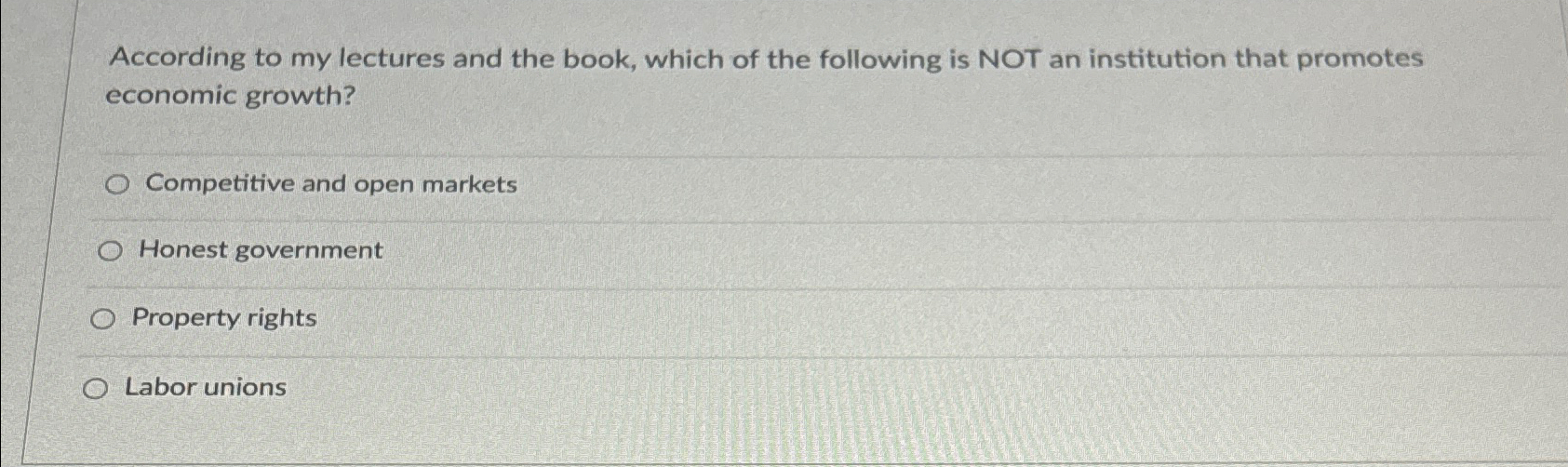Solved According to my lectures and the book, which of the | Chegg.com