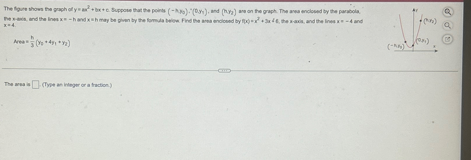 Solved The figure shows the graph of y=ax2+bx+c. ﻿Suppose | Chegg.com