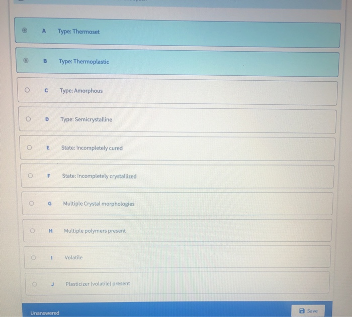 Solved DSC Loop What can you say about the polymer which | Chegg.com