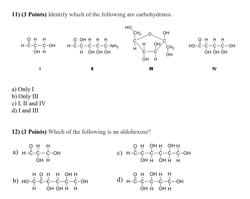Solved (3 ﻿Points) ﻿Identify which of the following are | Chegg.com